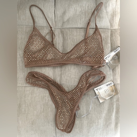SKIMS | Intimates & Sleepwear | Swarovski X Skims Crystal Mesh Lingerie ...